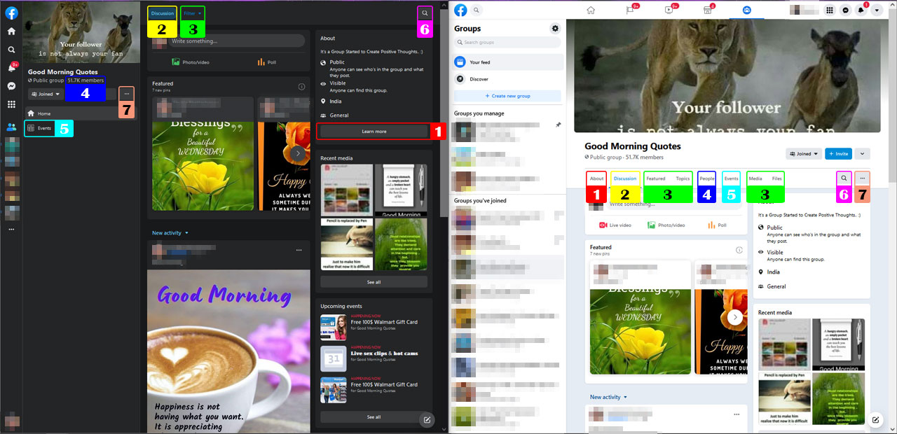 New Facebook Layout March 2022 | STEADY RADIANCE DESIGN